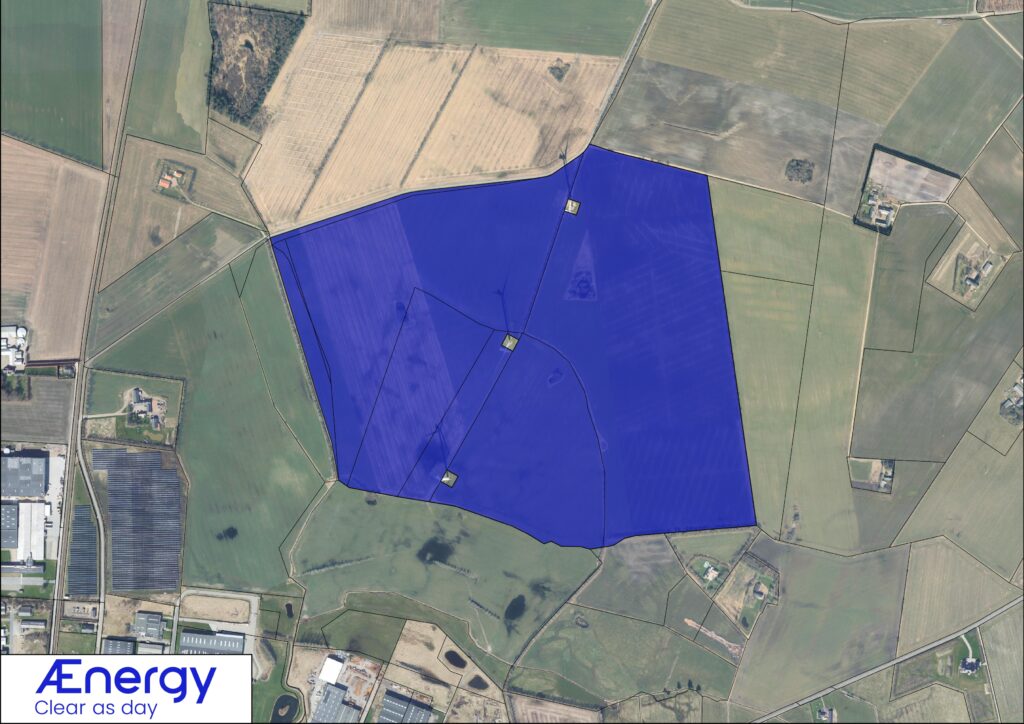 Solcellepark Kroghøj - Ænergy